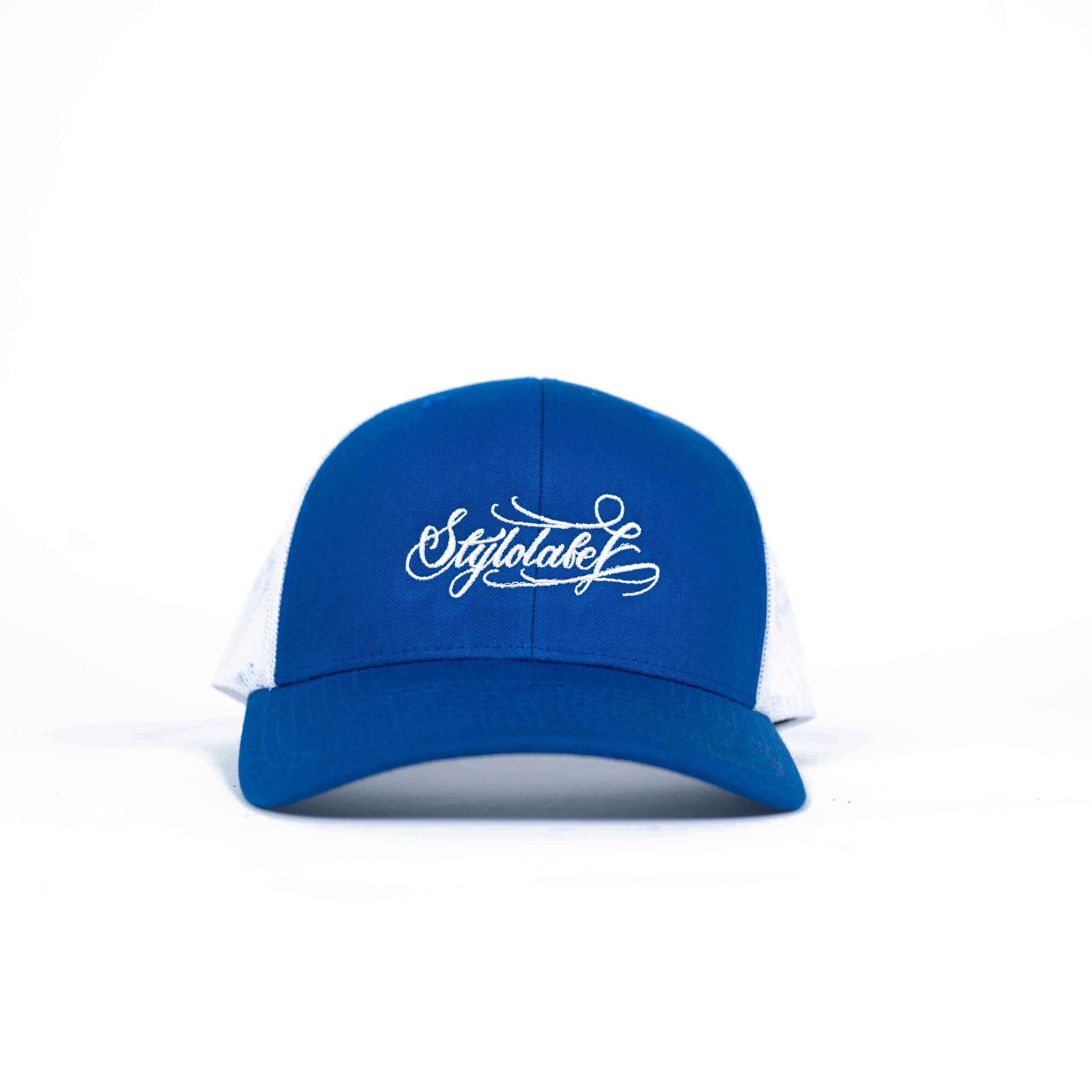 Cursive Logo Trucker Hat – STYL-O LABEL